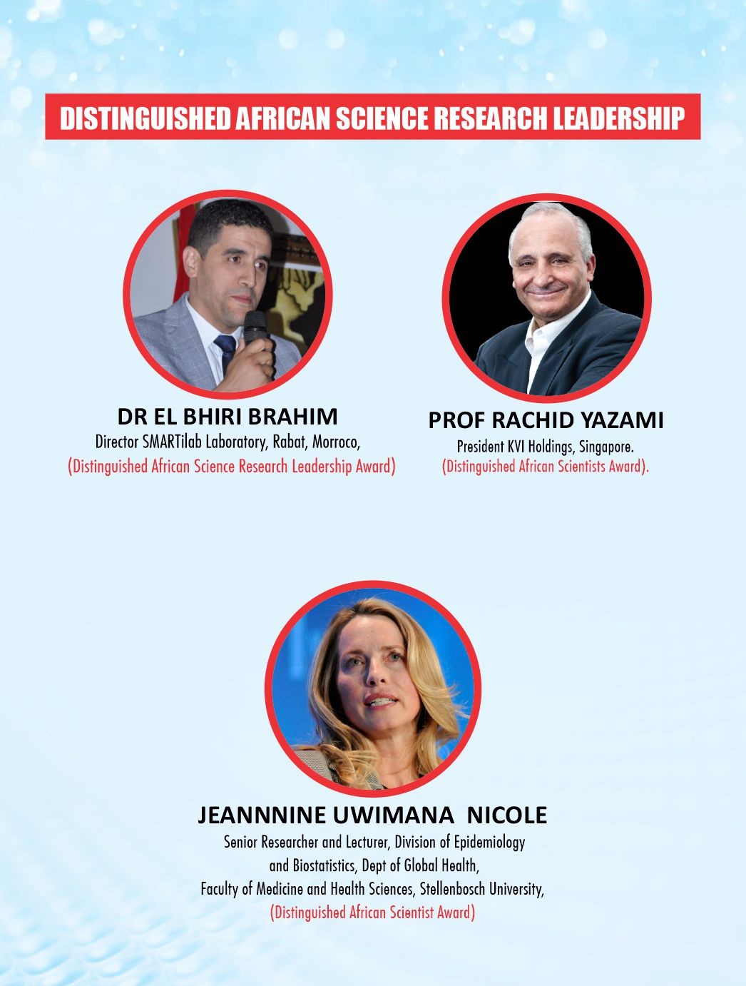 Distinguished African Science Research Leadership – Centre for African ...